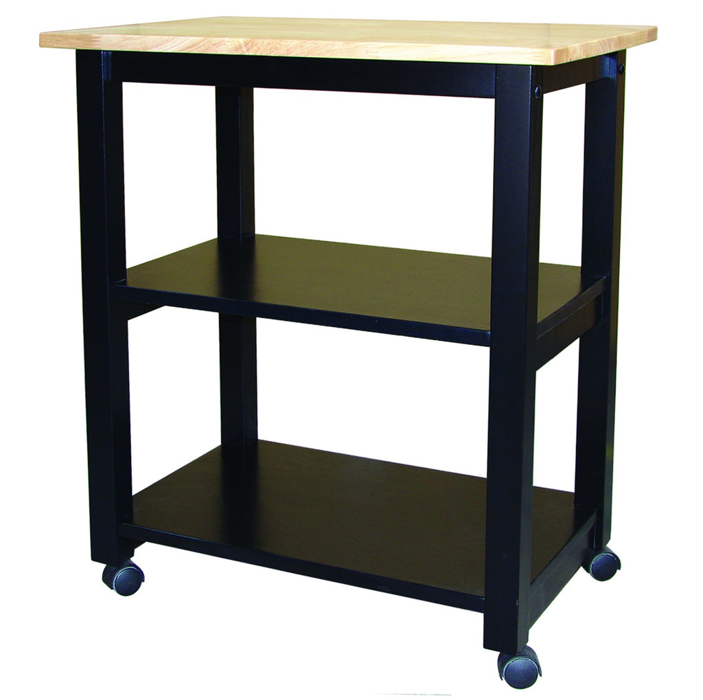 26 Inch Kitchen Microwave Carts Burrs Unfinished Furniture