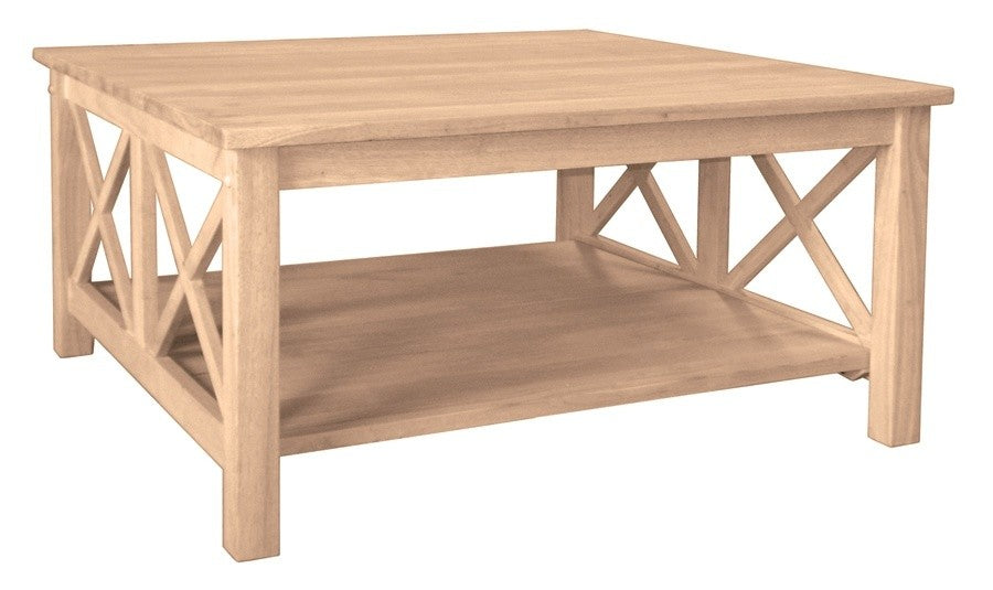Hampton unfinished coffee table store