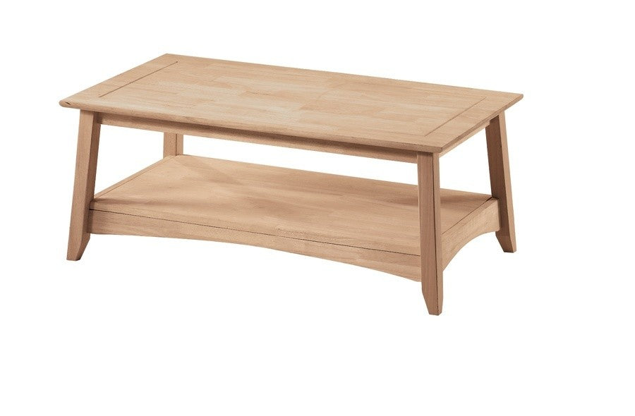 [39 Inch] Bombay Coffee Table – Burrs Unfinished Furniture